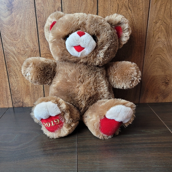 Toys | Dan Dee Sweetheart Tan Teddy Bear Plush | Poshmark